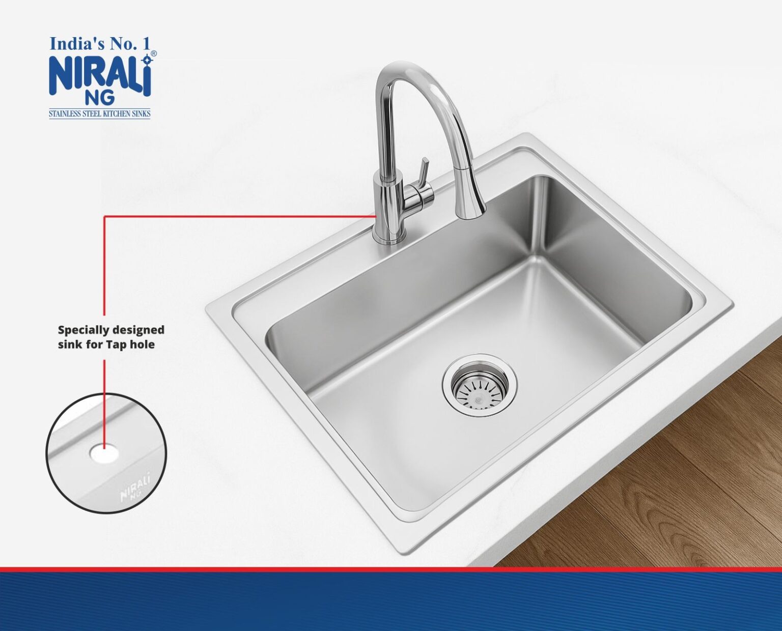Sinks with Tap Hole Provision – Smart, Stylish & Practical Kitchens by ...